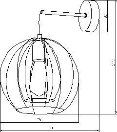 Характеристики Бра TK LIGHTING Jaula, 60Вт, черный [6596] (1769750) смотреть в СИТИЛИНК