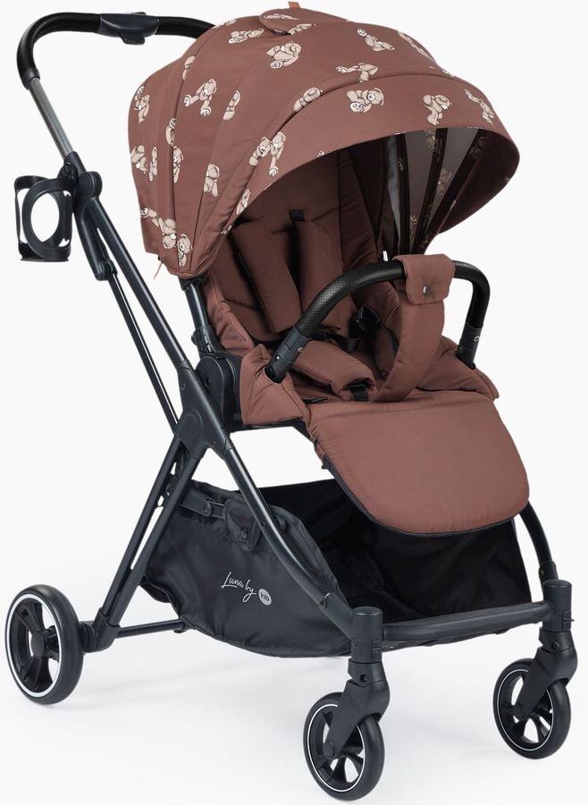Характеристики Прогулочная коляска Happy Baby Luna, brown (1769956 ...