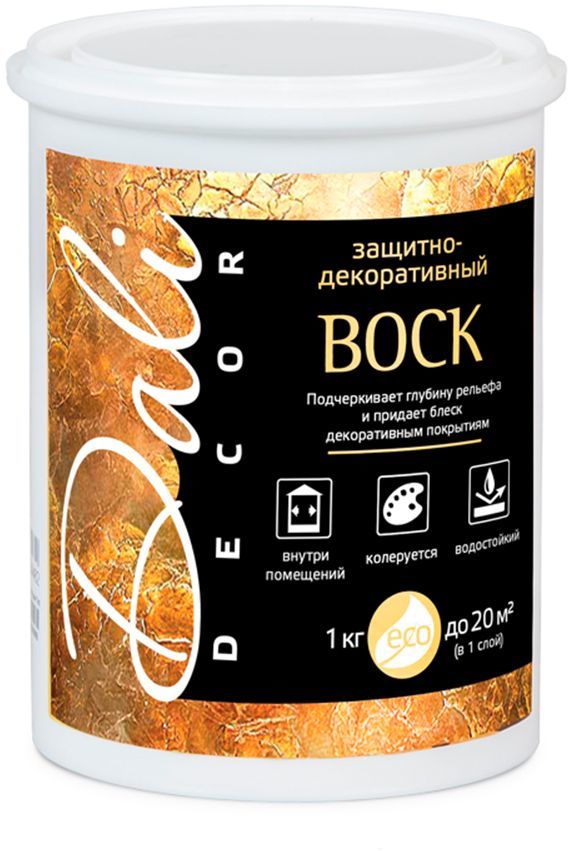 Воск DALI Decor, бесцветный, 1л [20448] – купить в Ситилинк | 1776050