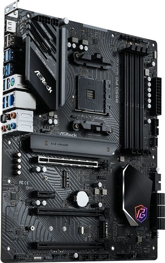 Характеристики Материнская плата ASROCK B550 PG RIPTIDE, SocketAM4, AMD ...