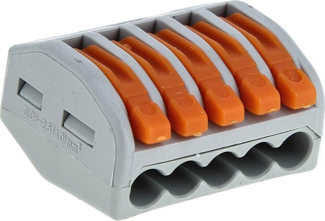 Клемма EKF СМК 415 (PLC-SMK-415) 5вх. 5вых. проводн.1.83мм подпружин ...