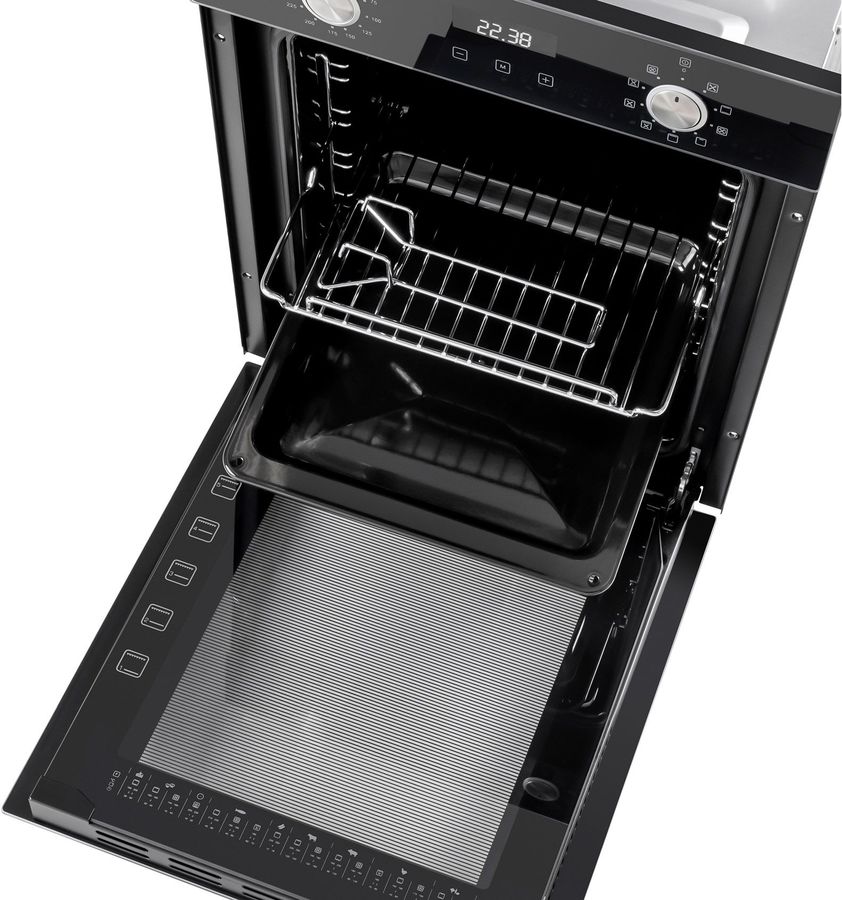 Ответы на вопросы о товаре духовой шкаф MAUNFELD EOEM519B, черный ...