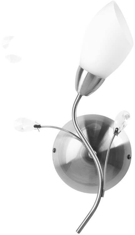 Бра MW-LIGHT Нежность 356025201, 60Вт, хром/белый - купить в Ситилинк ...