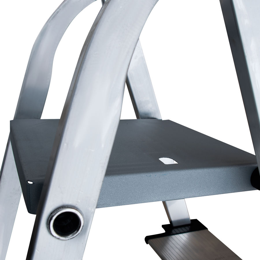 Характеристики Стремянка Новая Высота NV2118 алюминий 4ступ. полупроф ...