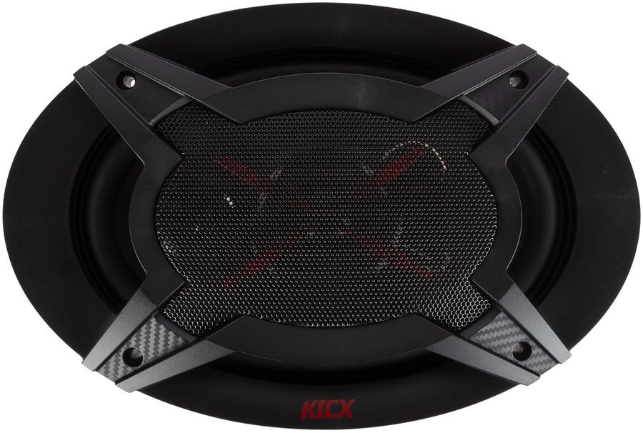 Колонки автомобильные Kicx ST 693 200Вт 92дБ 4Ом 16x24см (6x9дюйм) (ком ...