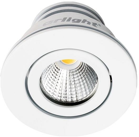 Светильник ARLIGHT Ltm Ltm-r50WH 5W, 5Вт, х 1шт, встраиваемый, на стену, белый - купить в ...