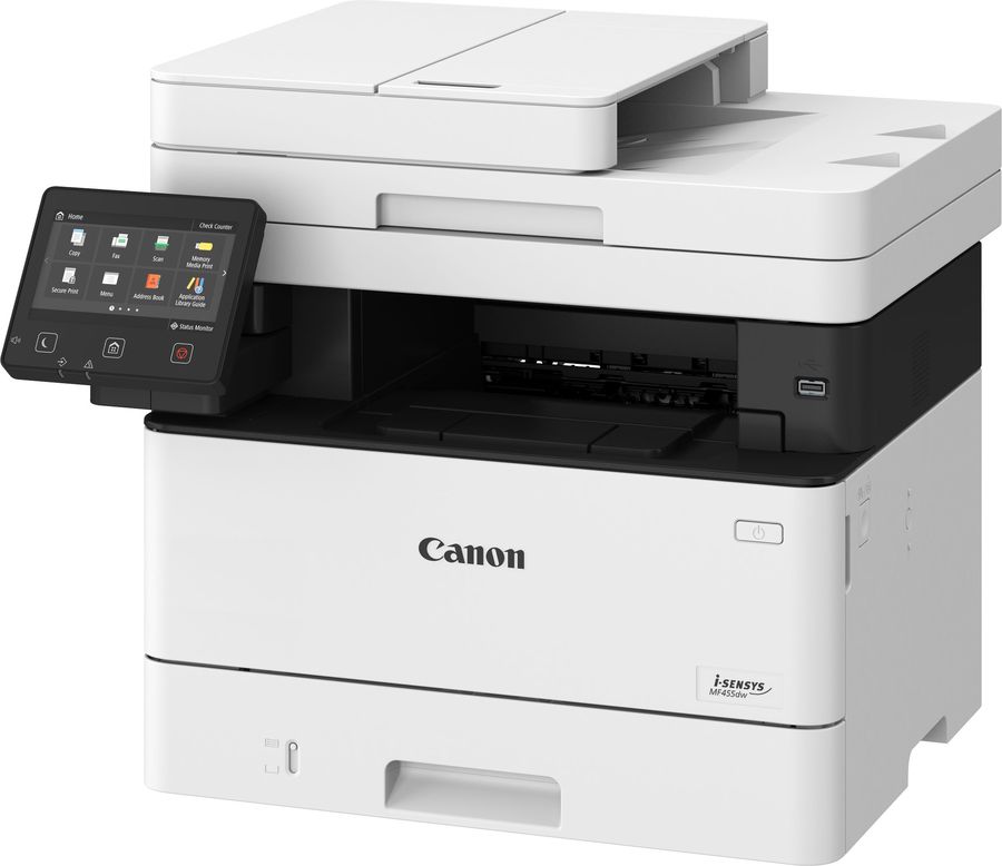 МФУ лазерный Canon i-Sensys MF455dw черно-белая печать, A4, цвет белый ...