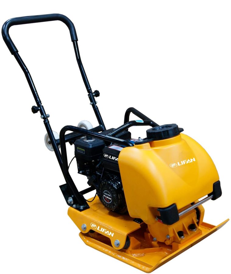 Характеристики Виброплита Lifan PVB80 500Вт 6.5л.с. бензиновый желтый ...