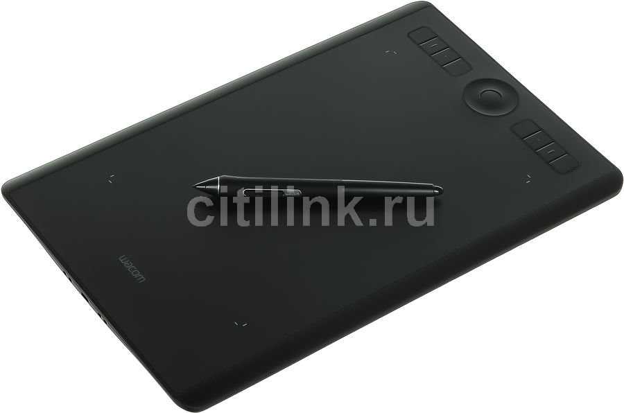 Графический планшет Wacom Intuos Pro Intuos Pro M (Medium) А5 черный ...