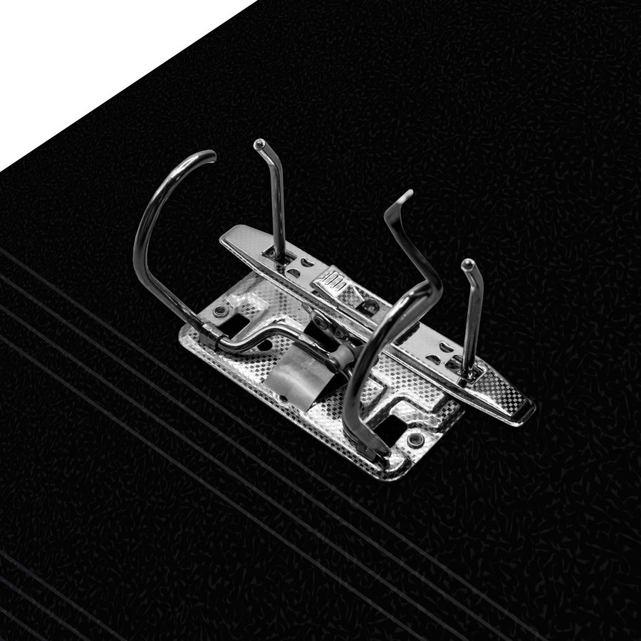 Папка-регистратор Silwerhof 355050, A4, 70мм, полифом, черный - купить ...