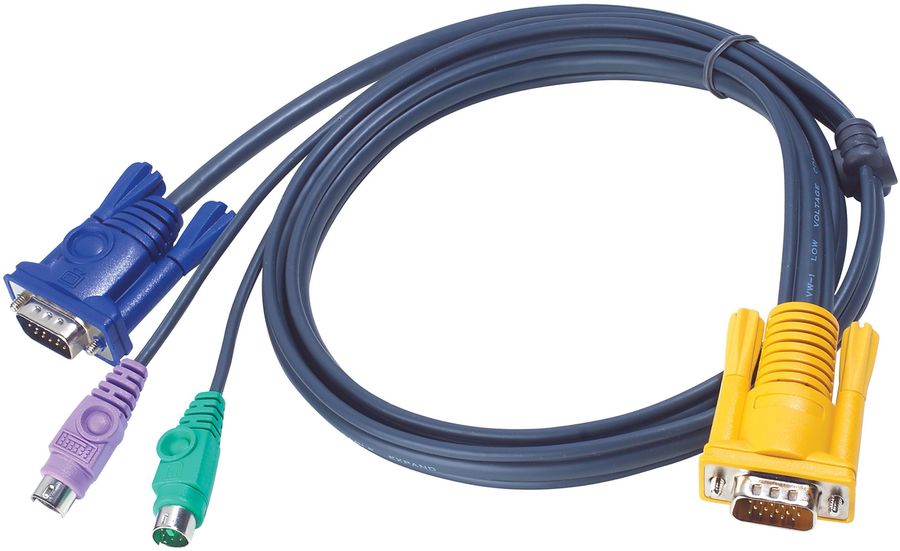 Кабель KVM ATEN 2L-5201P 1.2м – купить в Ситилинк | 1862517