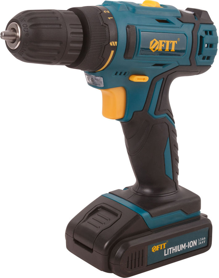 Характеристики Дрель-шуруповерт FIT CD-14M 1.3Ач, с одним аккумулятором ...