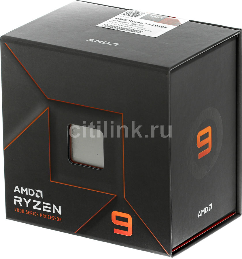 Процессор AMD Ryzen 9 7950X, BOX (без кулера) - купить в Ситилинк | 1869669