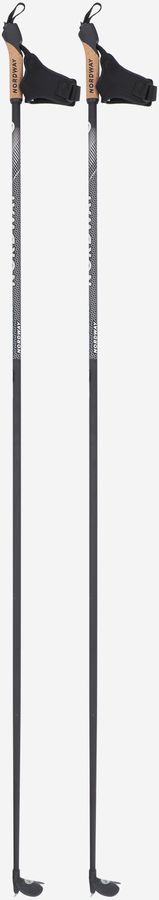 Характеристики Палки бегов.л. Nordway Race carbone 145см d17мм черный ...