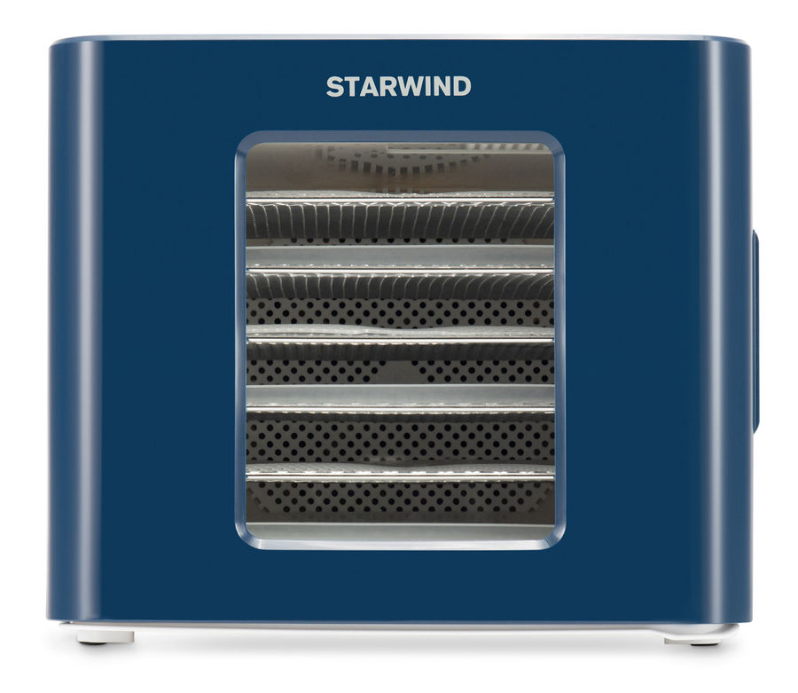 Характеристики Сушилка для овощей и фруктов StarWind SFD9535, синий ...