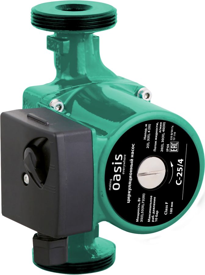 Инструкция, руководство по эксплуатации для циркуляционный насос OASIS ...