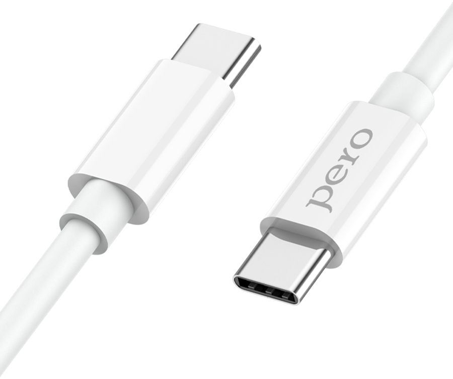 Характеристики Кабель PERO DC-08, USB Type-C (F) - USB Type-C (f), в ...