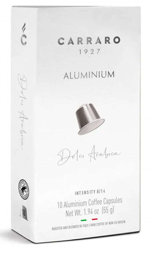 Кофе в капсулах CARRARO Dolci Arabica Aluminium, капсулы, совместимые с ...