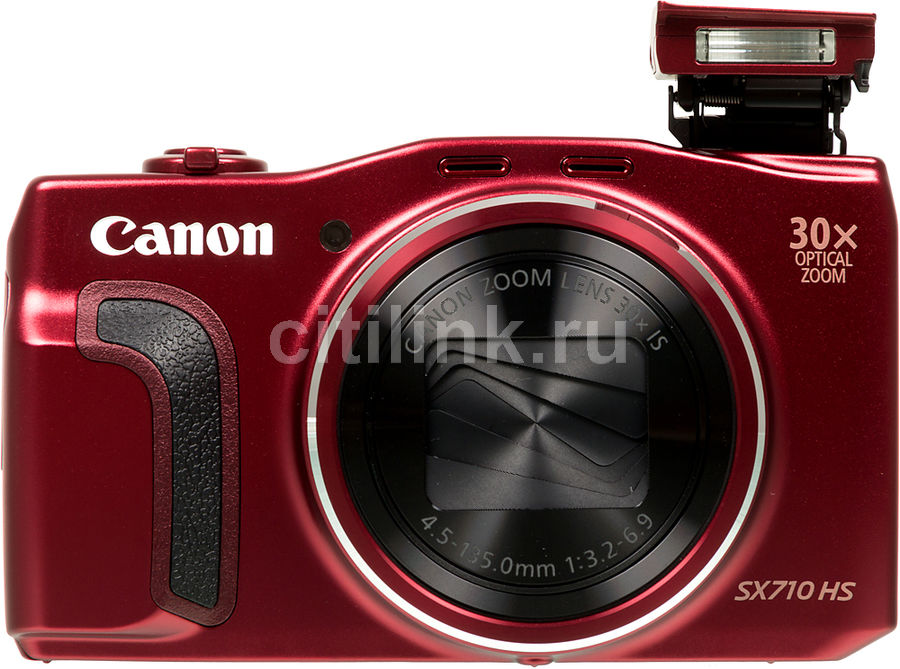 Цифровой фотоаппарат Canon PowerShot SX710HS, красный - купить в ...