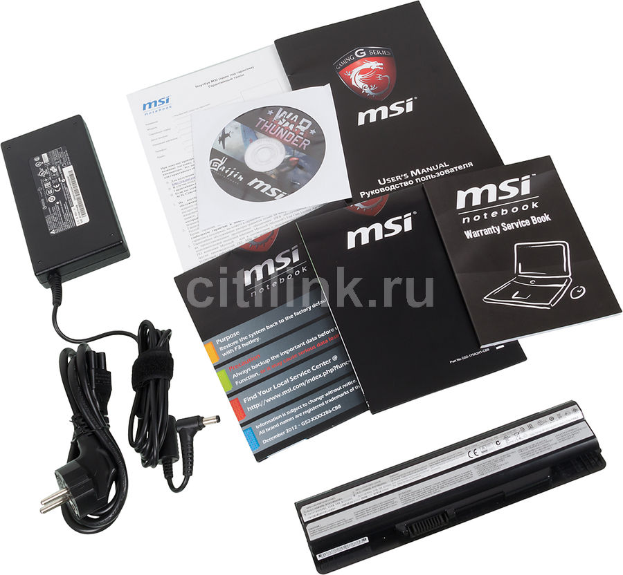 Характеристики Ноутбук MSI GP70 2QE-645RU, 17.3", Intel Core i7 4720HQ 2.6ГГц, 8ГБ, 1000ГБ ...