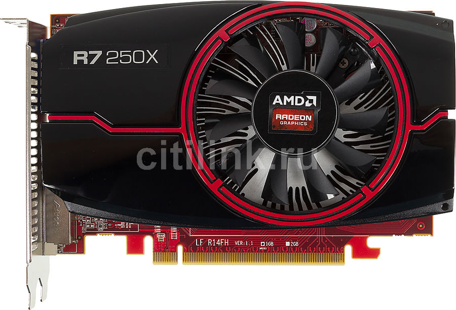 Характеристики Видеокарта PowerColor AMD Radeon R7 250X, AXR7 250X ...
