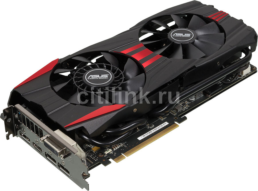 Характеристики Видеокарта ASUS NVIDIA GeForce GTX 970 GTX970-DC2-4GD5 ...