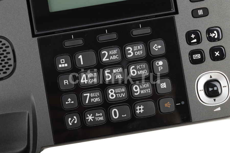Радиотелефон Panasonic KX-TGF320RUM, черный металлик - купить в ...