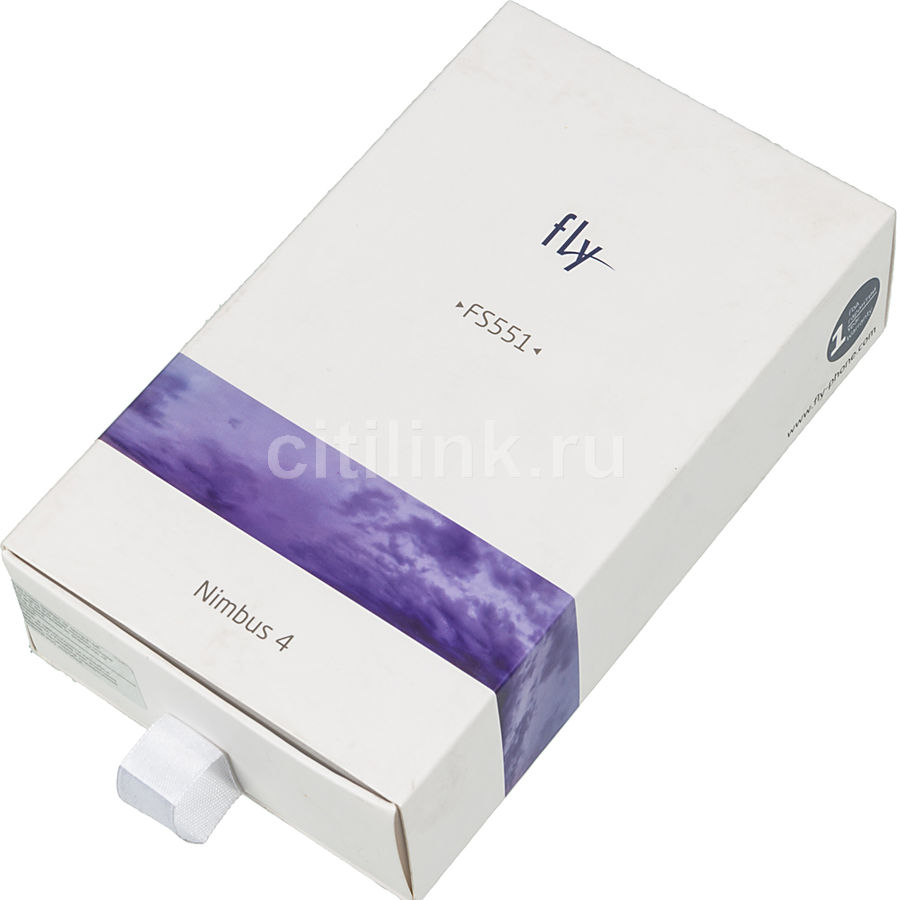 Смартфон Fly Nimbus 4 FS551, черный - купить в Ситилинк | 320779