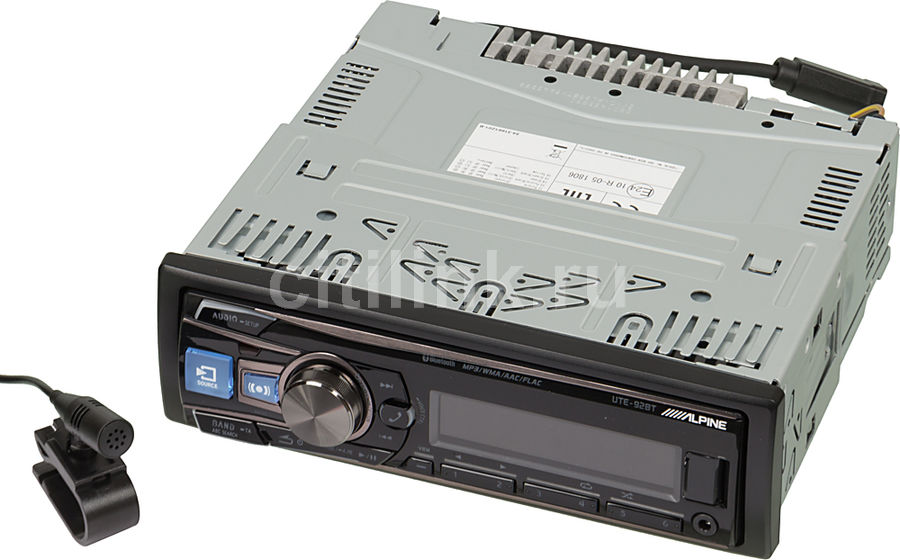 Характеристики Автомагнитола Alpine UTE-92BT (350798) смотреть в СИТИЛИНК
