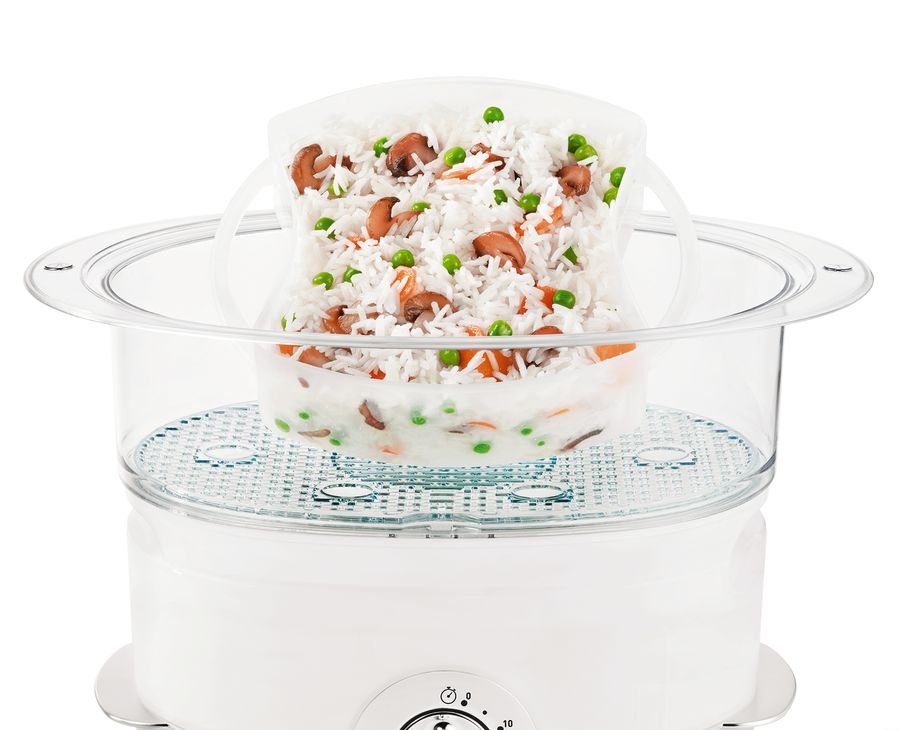 Пароварка Tefal VC100630, белый - купить в Ситилинк | 351671