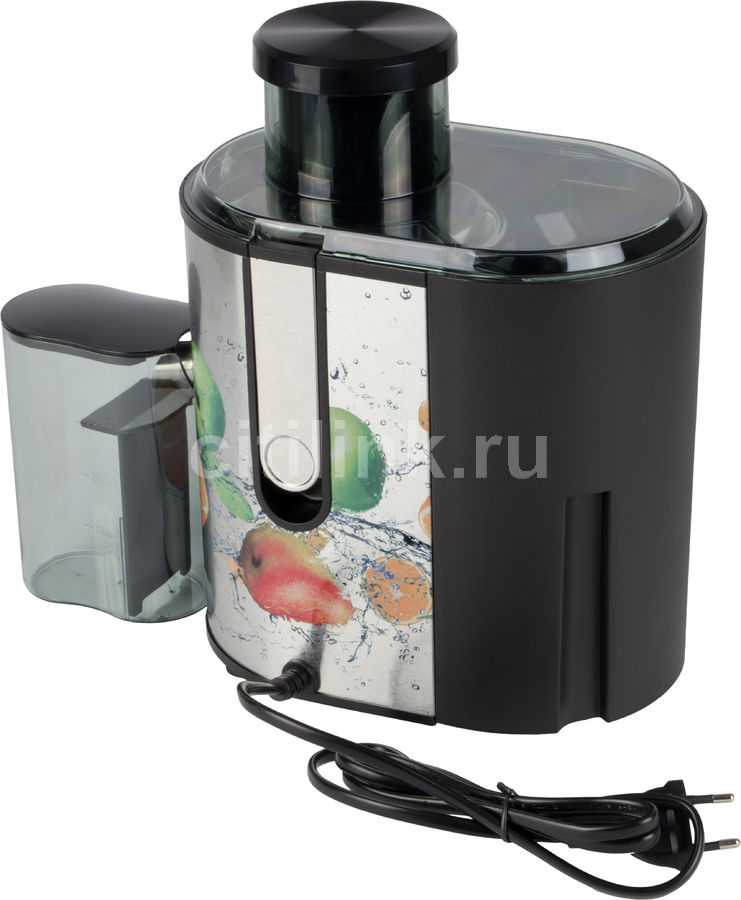 Соковыжималка Polaris PEA 0829, серебристый и рисунок - купить в ...