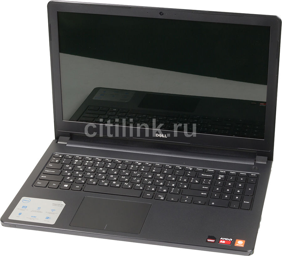 Характеристики Ноутбук DELL Inspiron 5555, 15.6", AMD A6 7310 2ГГц, 4ГБ ...