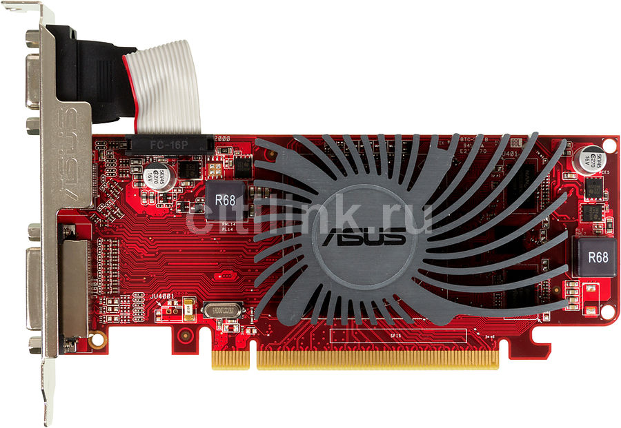 Видеокарта ASUS AMD Radeon HD 5450, HD5450-SL-1GD3-BRK-V2 - купить в ...