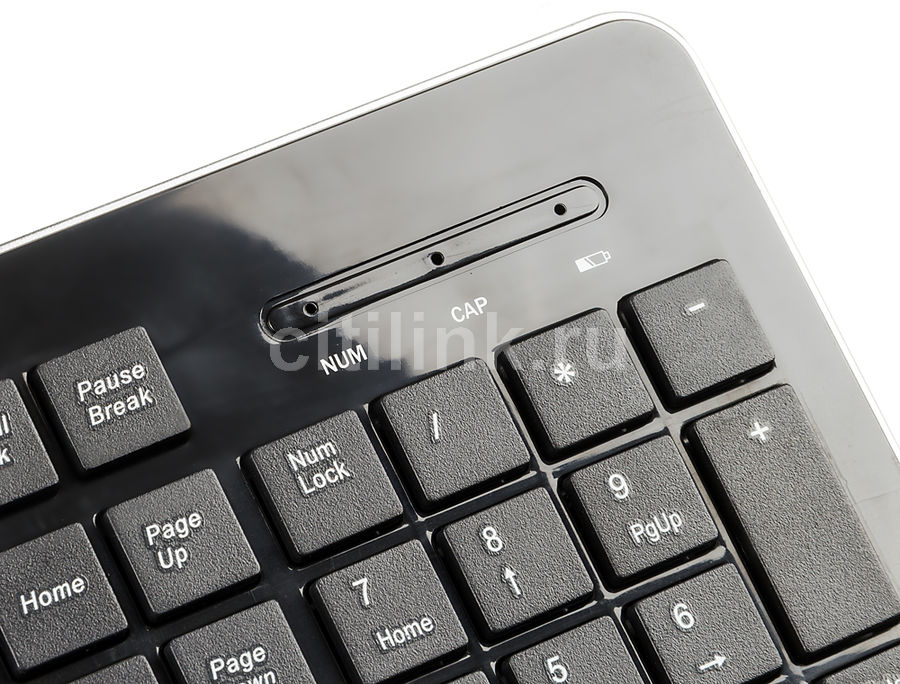 Характеристики Клавиатура Oklick 870S, USB, Радиоканал, черный [368218 ...