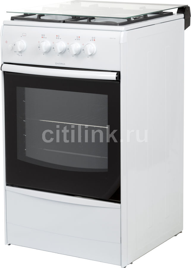 Газовая плита Darina 1B1 GM 441 008 W, белый - купить в Ситилинк | 375979