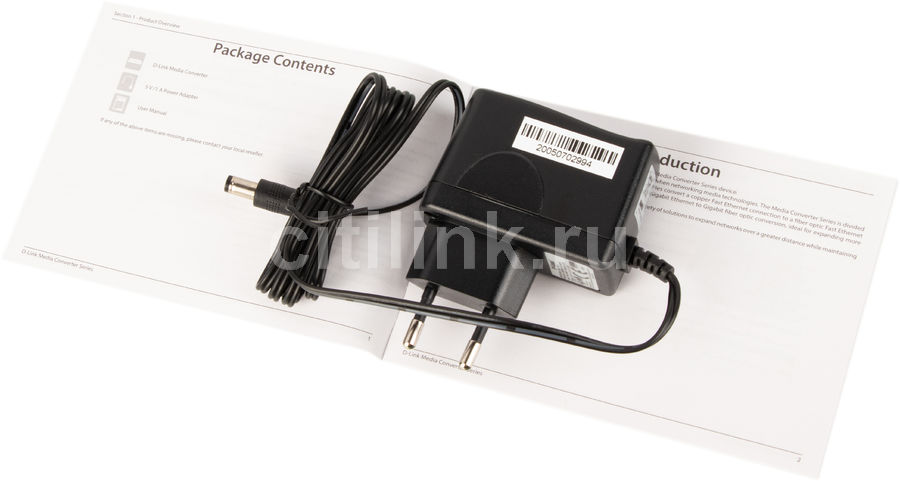 Медиаконвертер D-Link DMC-920R/B10A WDM 1x10/100Base-TX 1x100Base-FX SC ...