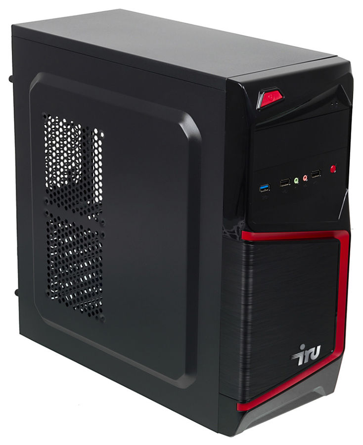 Компьютер iRU Home 310, Intel Core i3 7100, DDR4 8ГБ, 1ТБ, NVIDIA ...