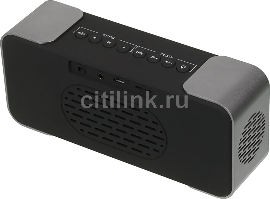 Характеристики Колонка портативная Ginzzu GM-884B, 10Вт, черный (485298) смотреть в СИТИЛИНК