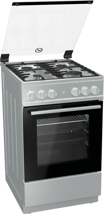 Характеристики Газовая плита Gorenje G5111XF, газовая духовка, чугун ...
