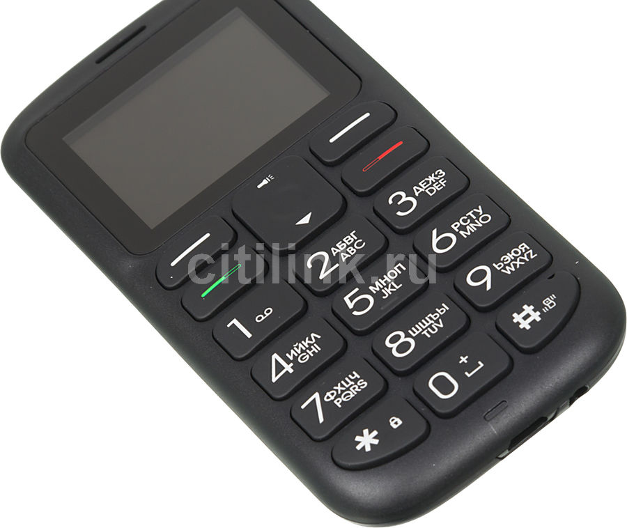 Характеристики Сотовый телефон Fly Ezzy 7+, черный (487233) смотреть в СИТИЛИНК