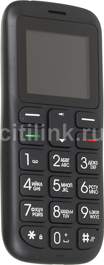 Характеристики Сотовый телефон Fly Ezzy 7+, черный (487233) смотреть в СИТИЛИНК