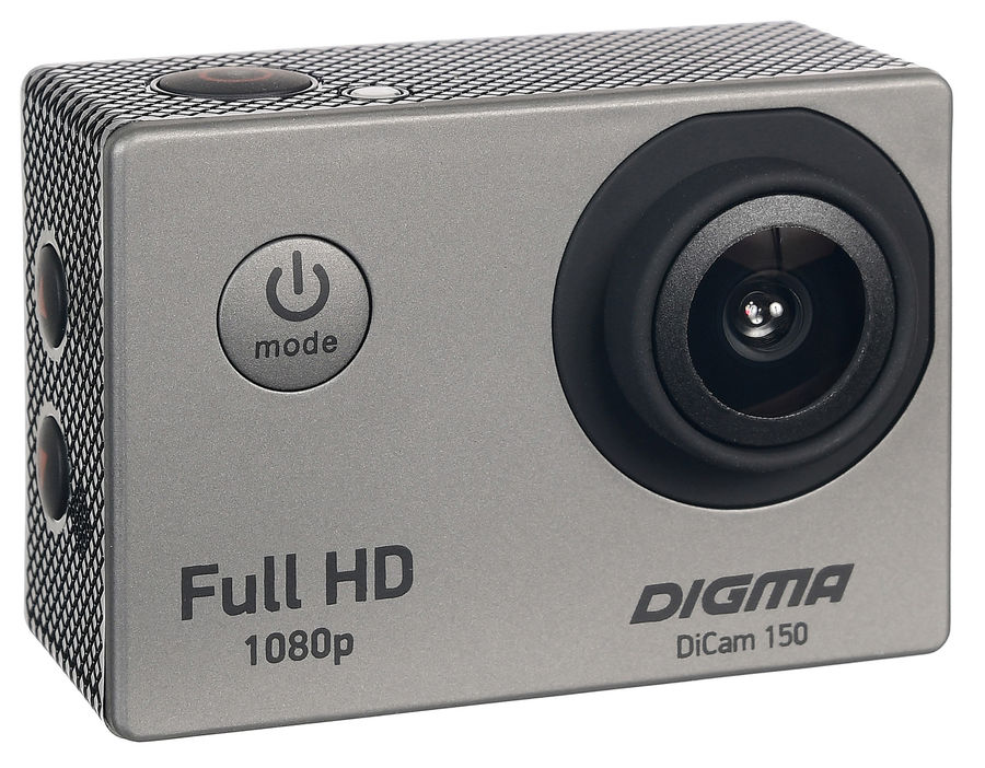 Обзор товара экшн-камера Digma DiCam 150, серый (499259) в интернет ...