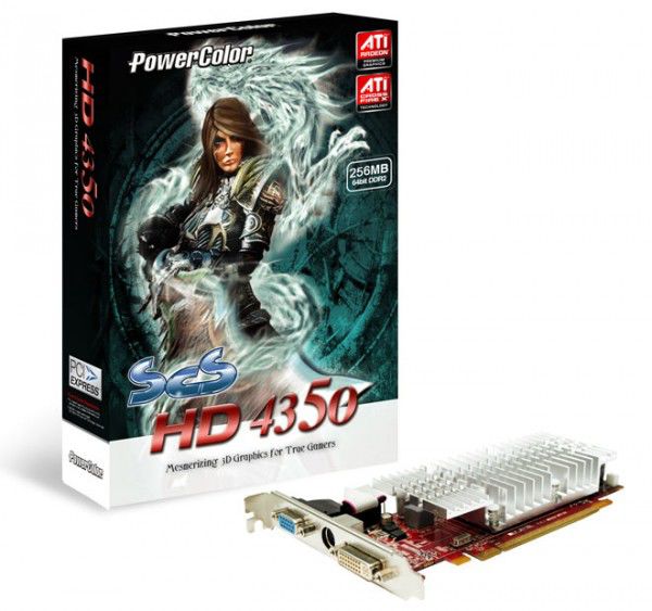 Видеокарта PowerColor AMD Radeon HD 4350 - купить в Ситилинк | 508136