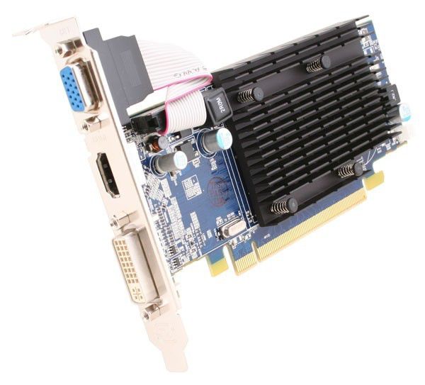 Характеристики Видеокарта Sapphire AMD Radeon HD 4350, 256МБ, DDR2, oem ...