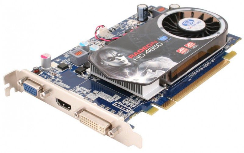 Видеокарта Sapphire AMD Radeon HD 4650 - купить в Ситилинк | 566429