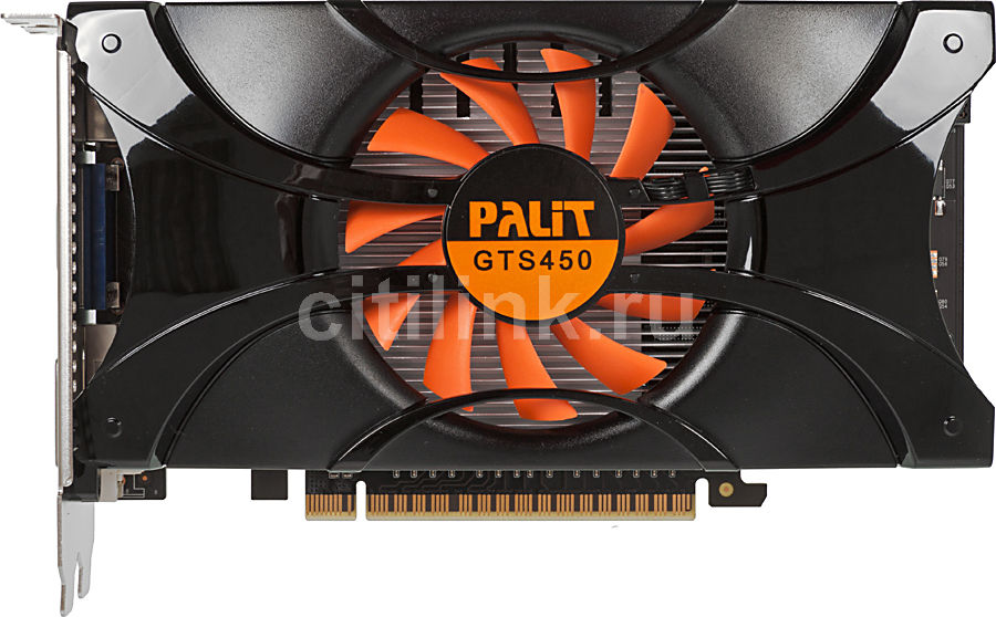 Характеристики Видеокарта Palit NVIDIA GeForce GTS 450, 1ГБ, GDDR5, Ret ...
