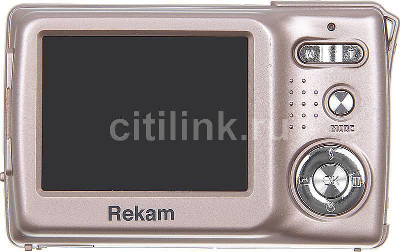 Цифровой фотоаппарат Rekam iLook LM9, золотистый - купить в Ситилинк ...