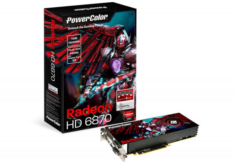 Видеокарта PowerColor AMD Radeon HD 6870 - купить в Ситилинк | 587745