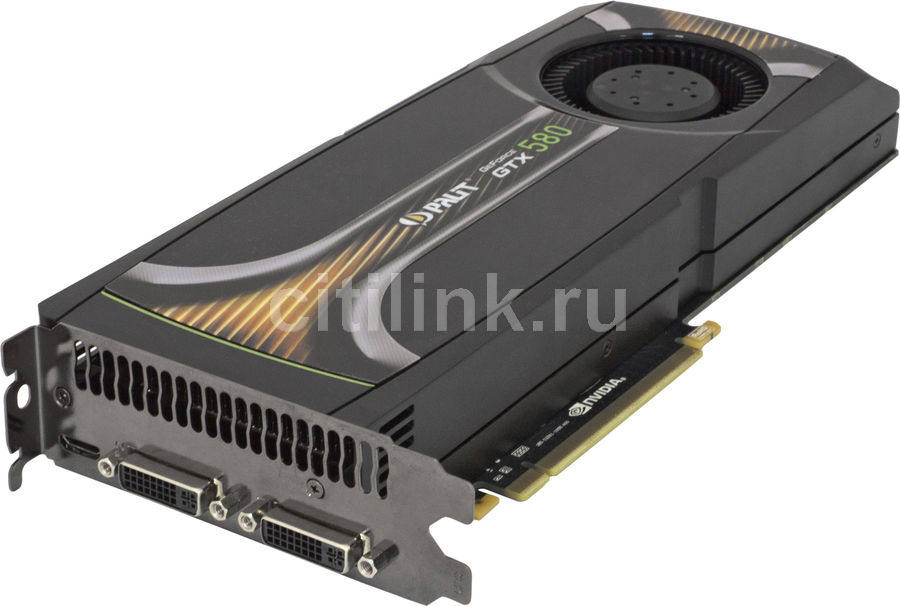 Характеристики Видеокарта Palit NVIDIA GeForce GTX 580, 1.5ГБ, GDDR5 ...