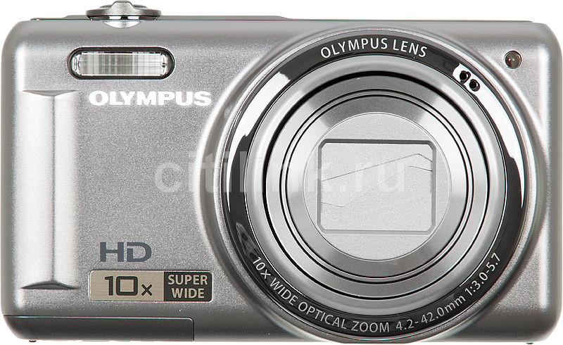 Характеристики Цифровой фотоаппарат Olympus VR-310, серебристый (598901 ...